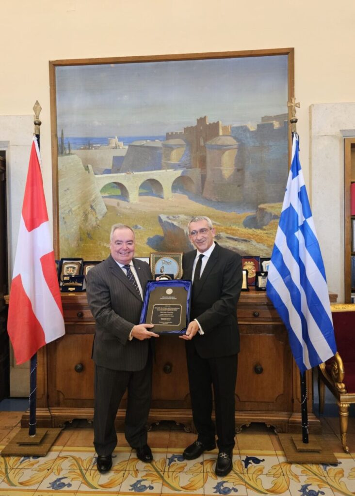 Επίσκεψη του Μεγάλου Μαγίστρου στην Περιφέρεια Νοτίου Αιγαίου | 12vima