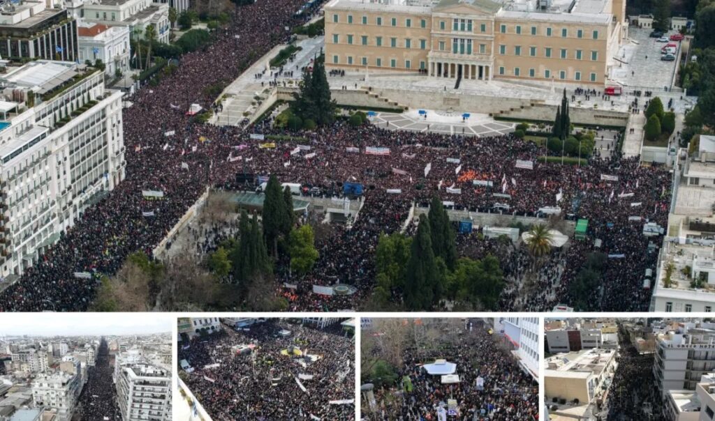 Τέμπη: “Βούλιαξε” όλη η Ελλάδα από τις συγκεντρώσεις, εκατοντάδες ...